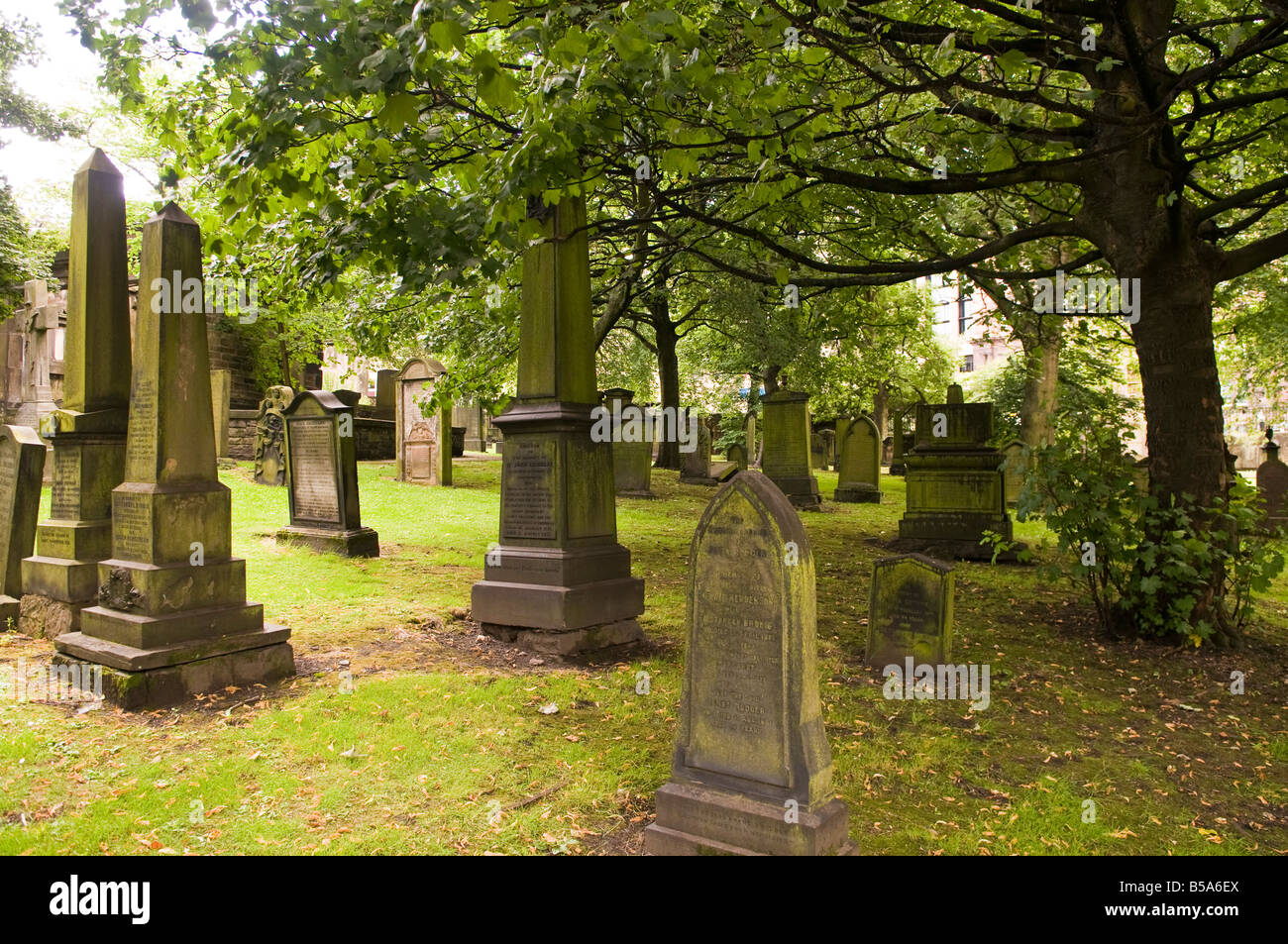 Cemetary Edinburgh Scotland UK Stock Photo - Alamy