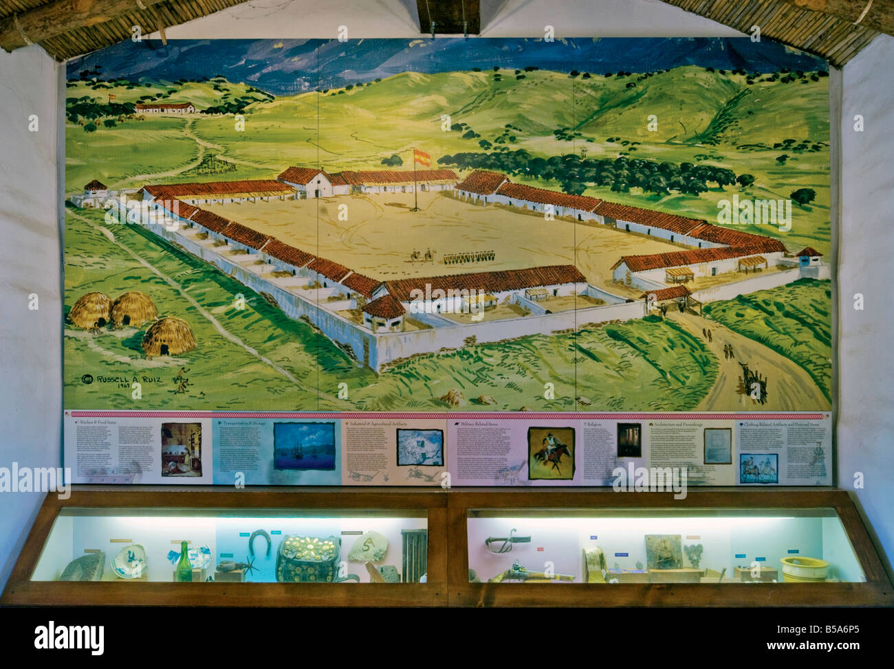 Santa barbara el presidio museum hi-res stock photography and images ...