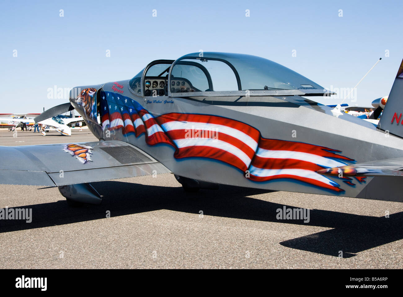 experimental aircraft on display at the Copperstate Fly in in Arizona ...