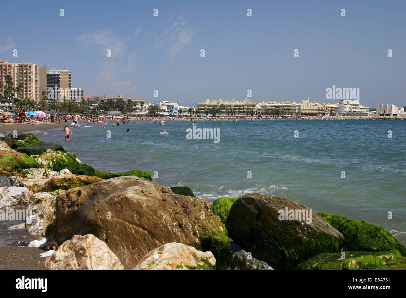 Benalmadena and beach hi-res stock photography and images - Alamy