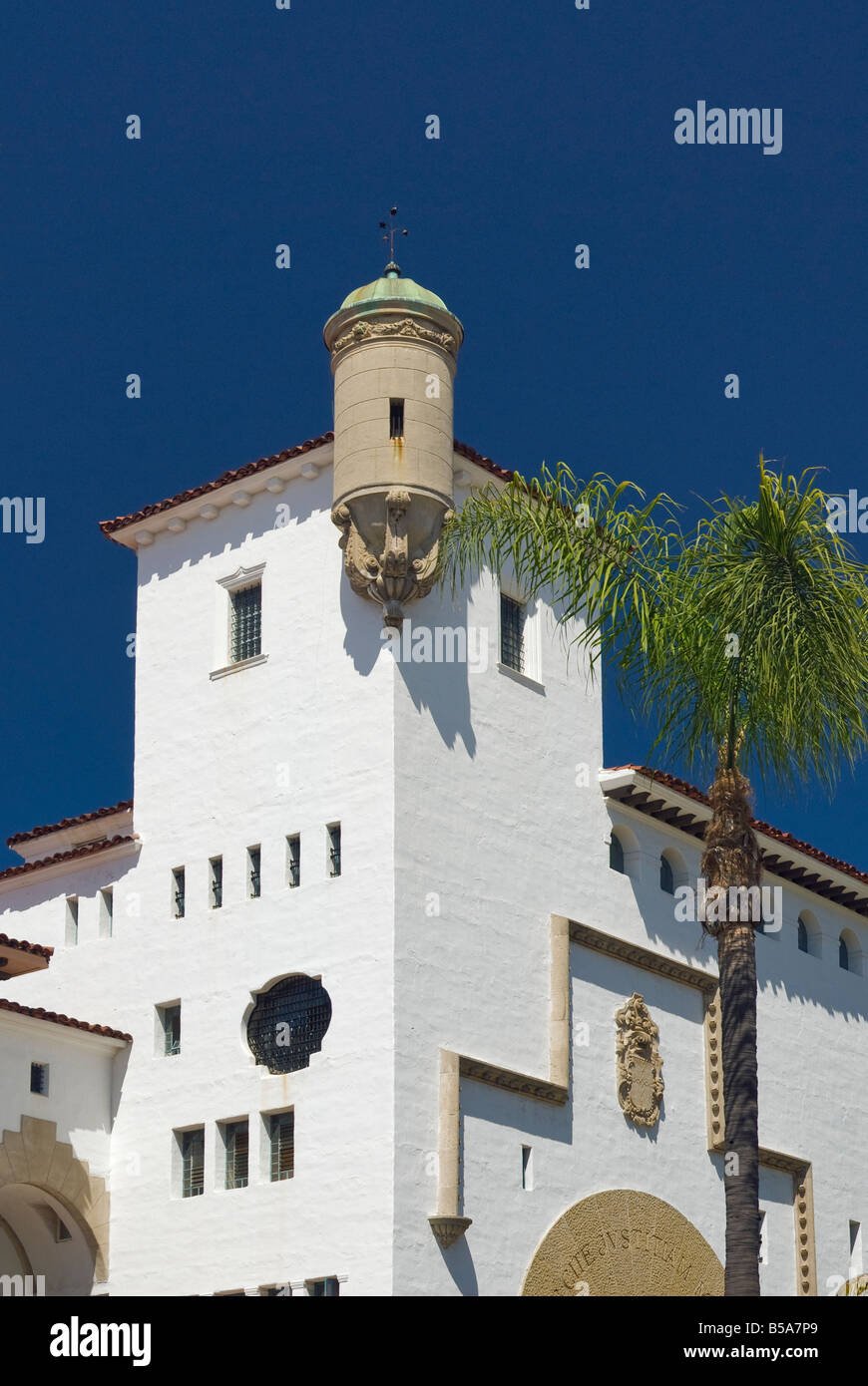 County Courthouse in Santa Barbara California USA Stock Photo - Alamy