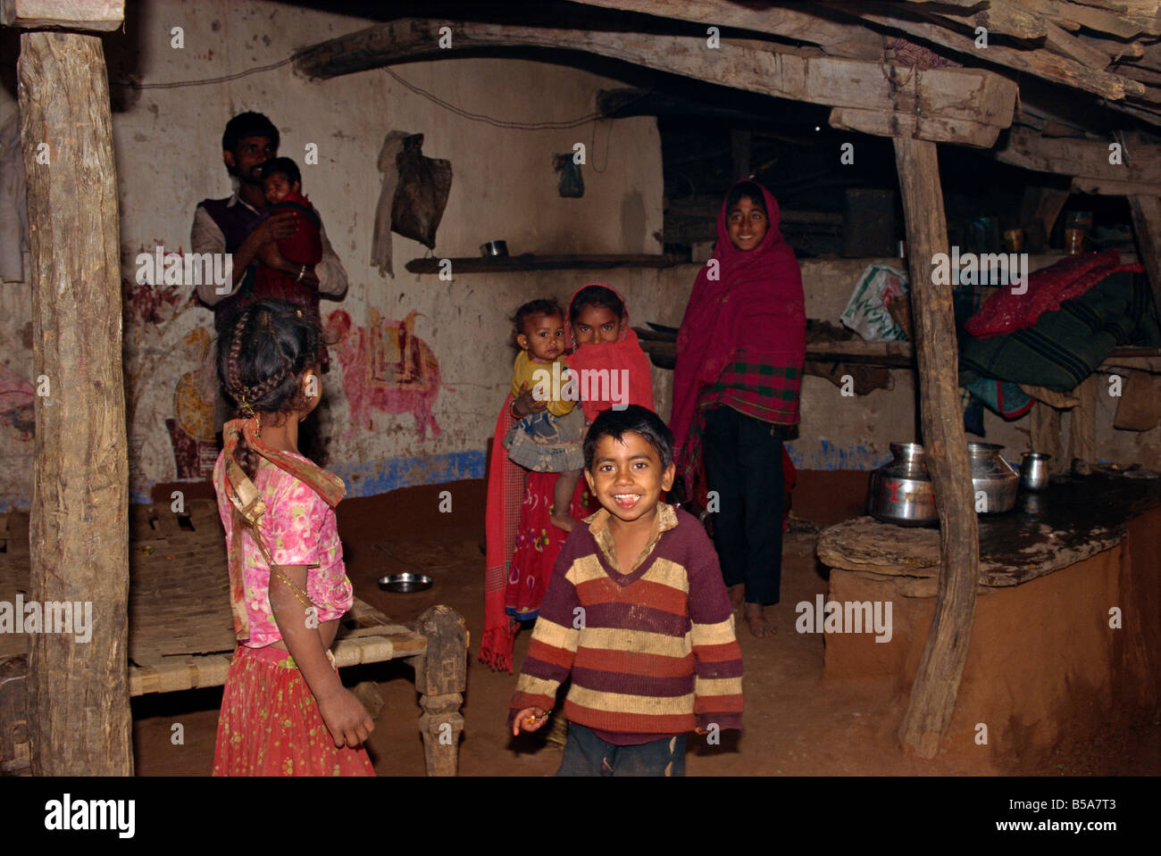 Villagers Dhariyawad Rajasthan state India Asia Stock Photo - Alamy