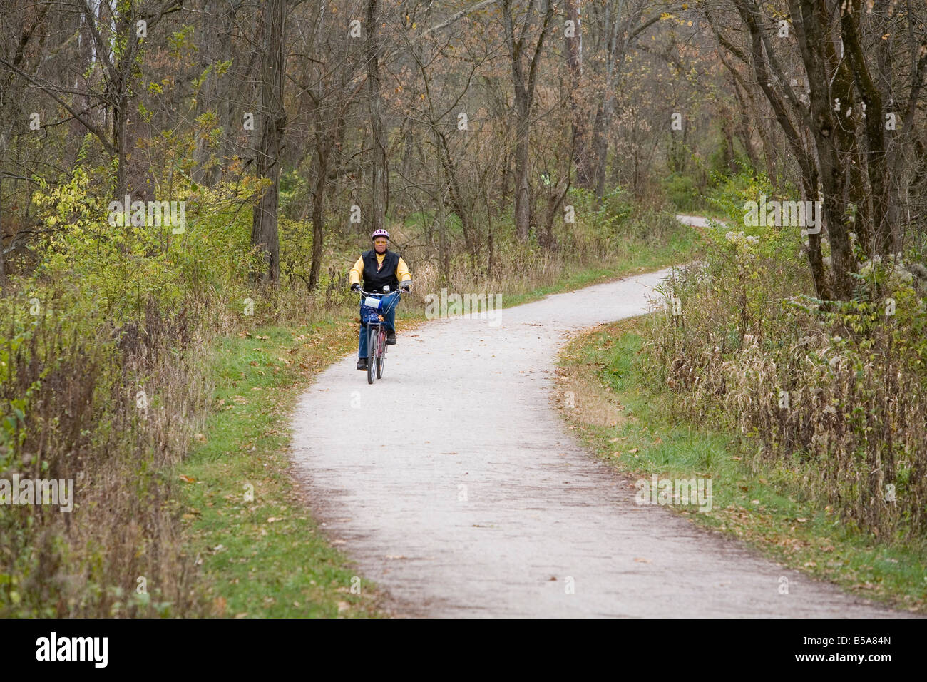 Towpath Trail in Cuyahoga Valley National Park Stock Photo - Alamy