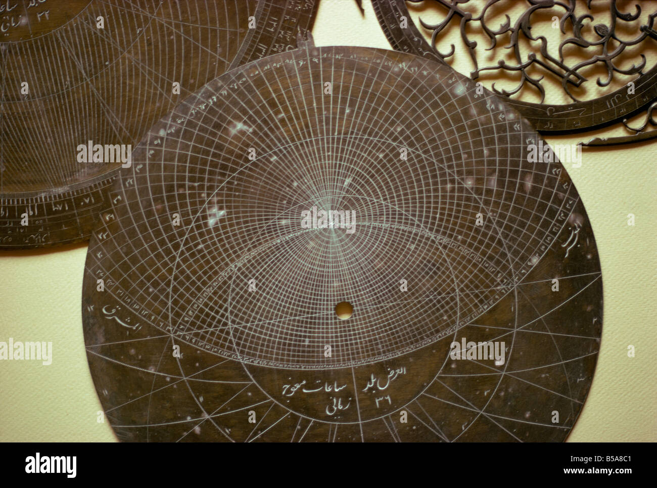 Astrolabes in museum Delhi Museum Delhi India Asia Stock Photo - Alamy