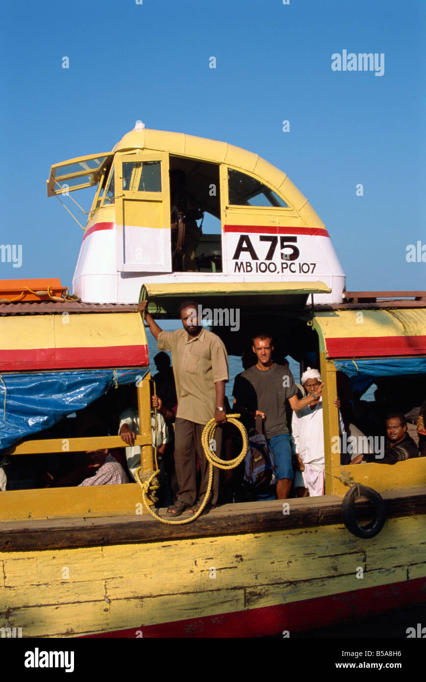 Ferry boats, Cochin harbour, Kerala state, India Stock Photo - Alamy