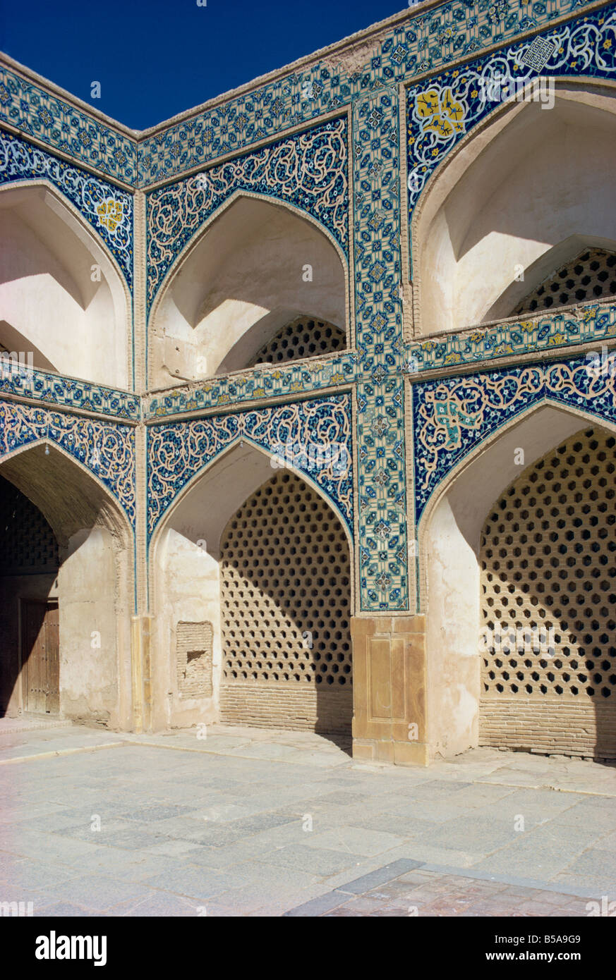 Friday Mosque Isfahan Iran Middle East Stock Photo - Alamy