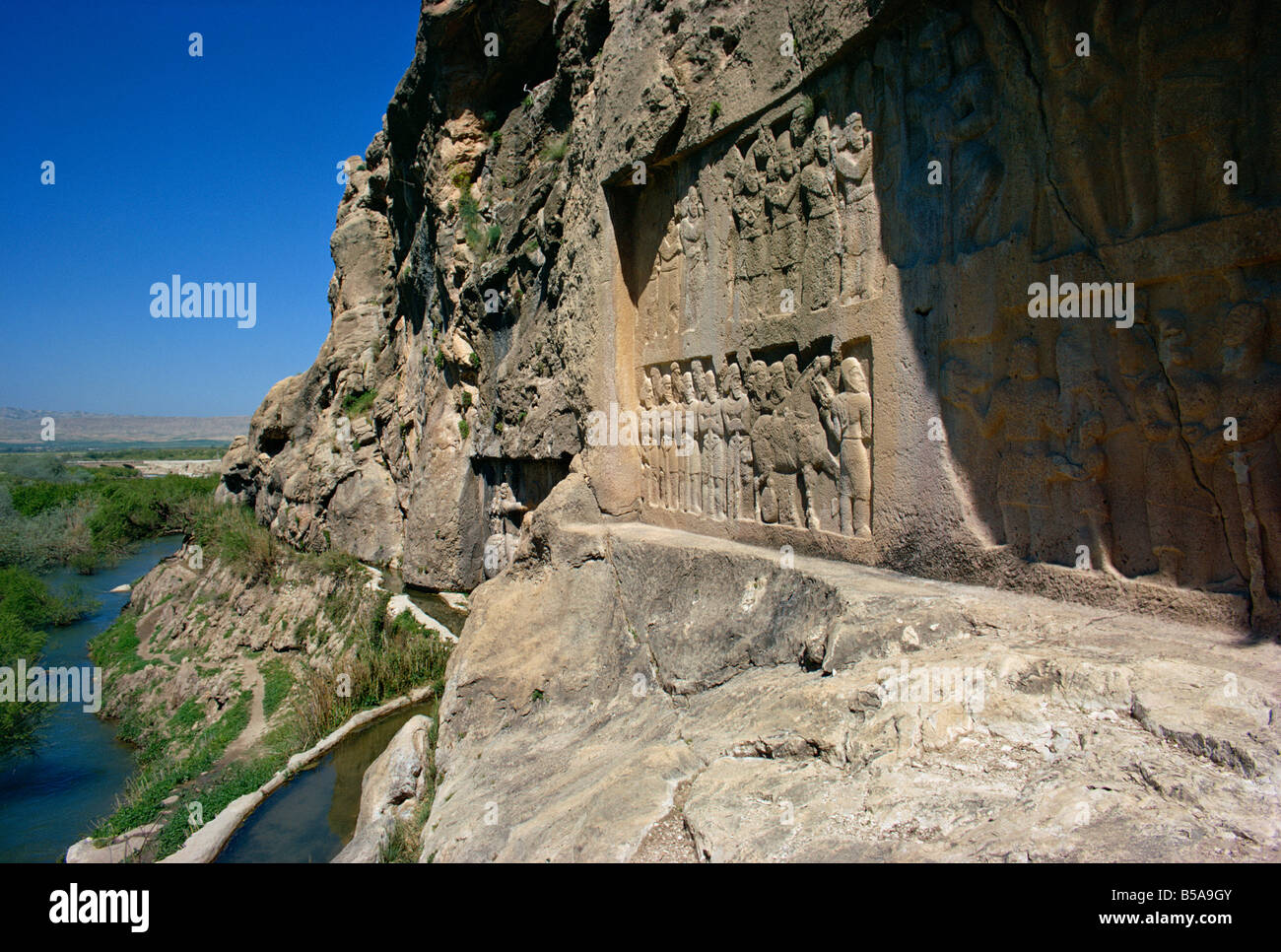 Bishapur Iran Middle East Stock Photo - Alamy
