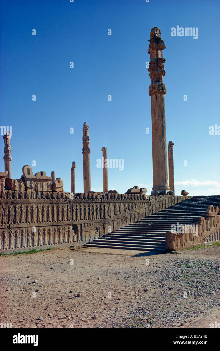 Persepolis UNESCO World Heritage Site Iran Middle East Stock Photo - Alamy
