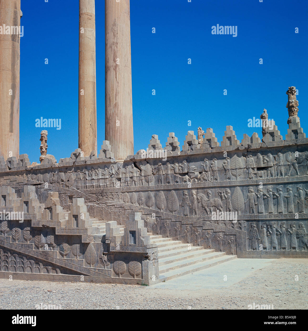 Persepolis UNESCO World Heritage Site Iran Middle East Stock Photo - Alamy