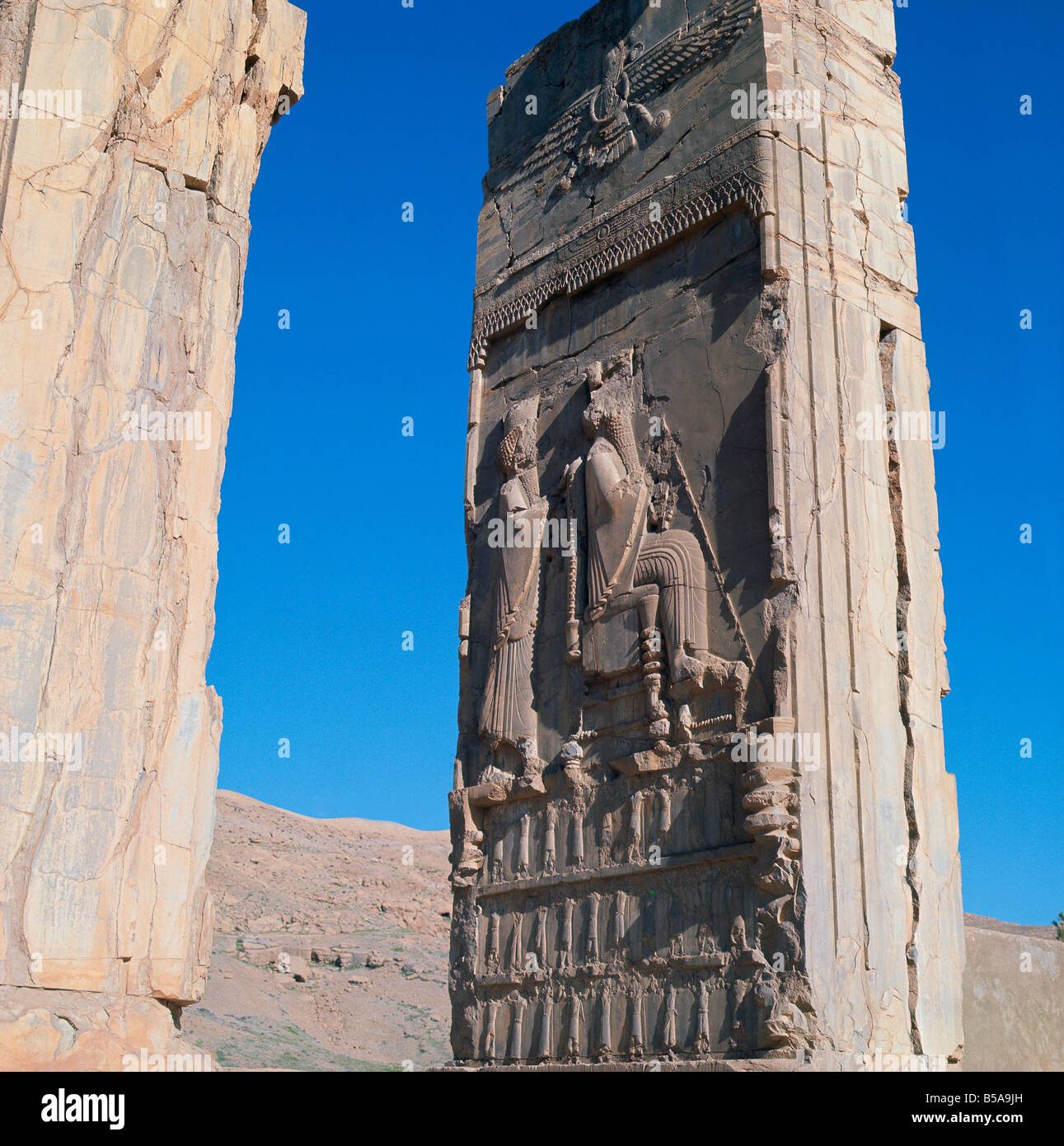 Persepolis UNESCO World Heritage Site Iran Middle East Stock Photo - Alamy