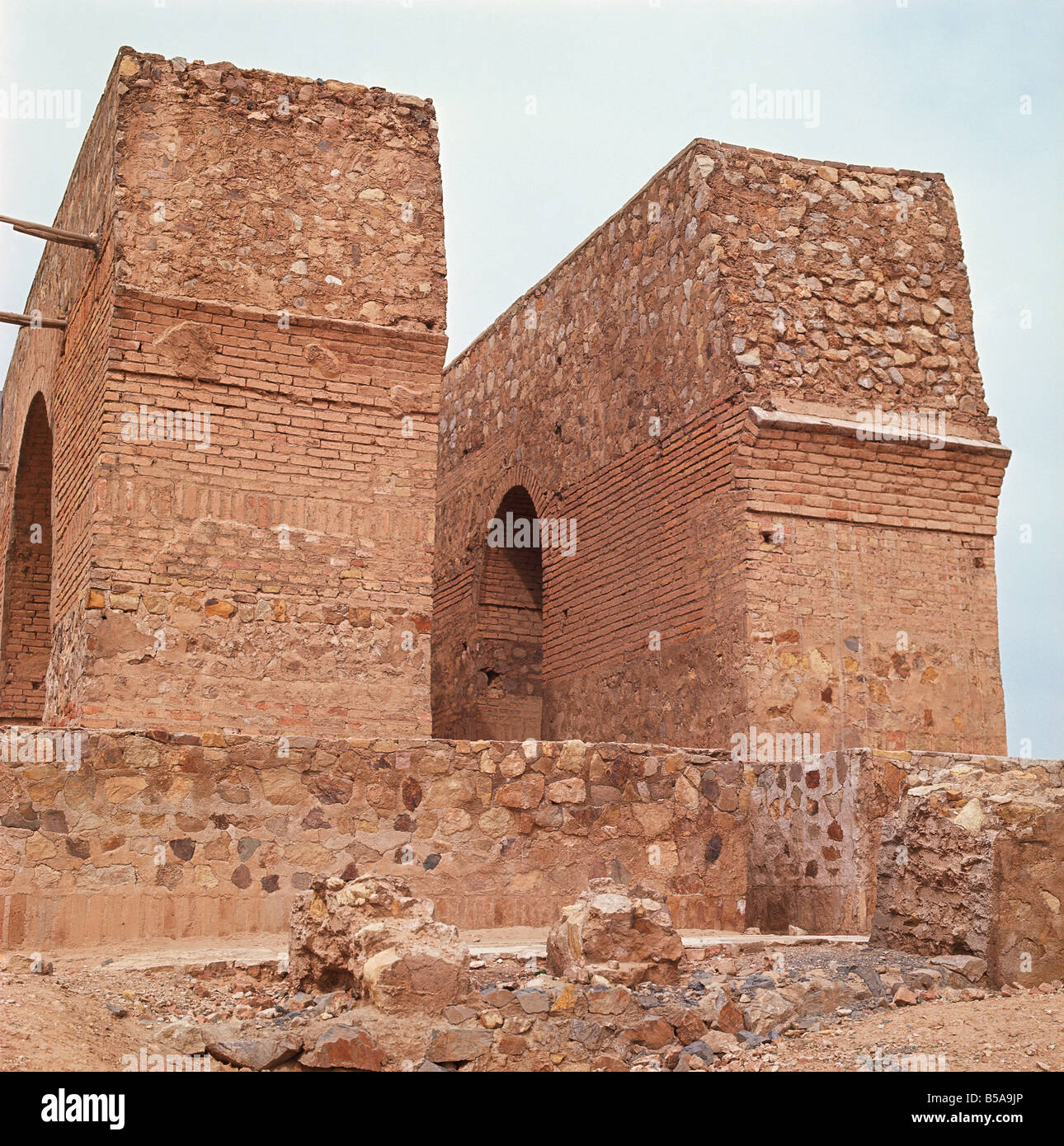 Zoroastrian Fire Temple near Rey Iran Middle East Stock Photo - Alamy