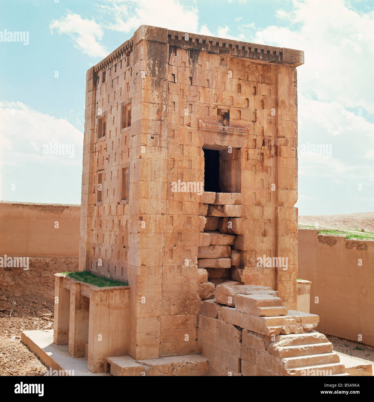 Ka ba Zardusht Cube of Zoroaster Naqsh e Rustam Iran Middle East Stock ...
