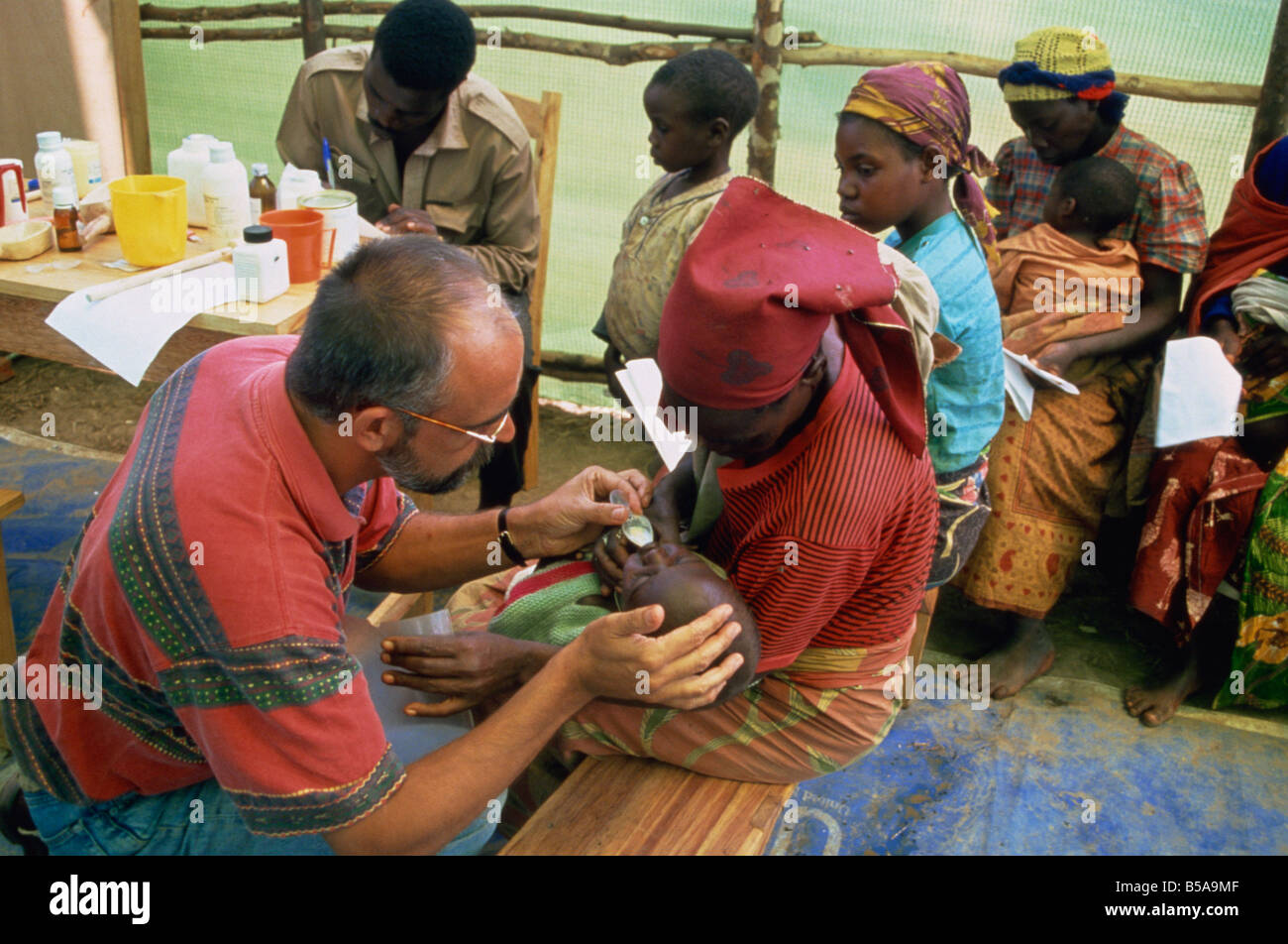 Clinic, aid projects, Africa Stock Photo - Alamy