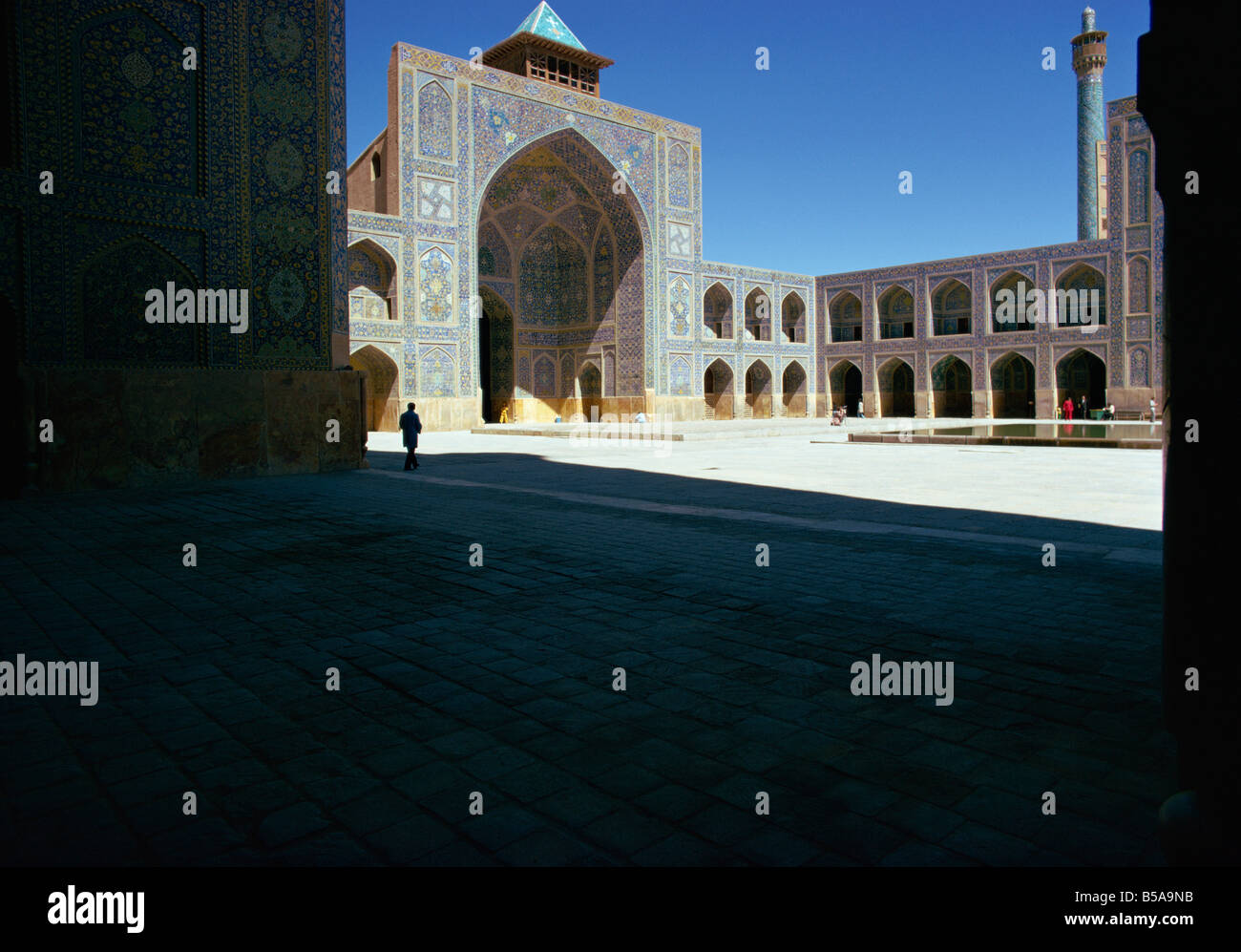 Shah Mosque now known as the Imam Mosque Isfahan Iran Middle East Stock ...