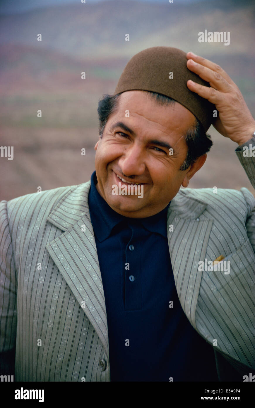 Man of the Boyerahmad tribe Iran Middle East Stock Photo - Alamy