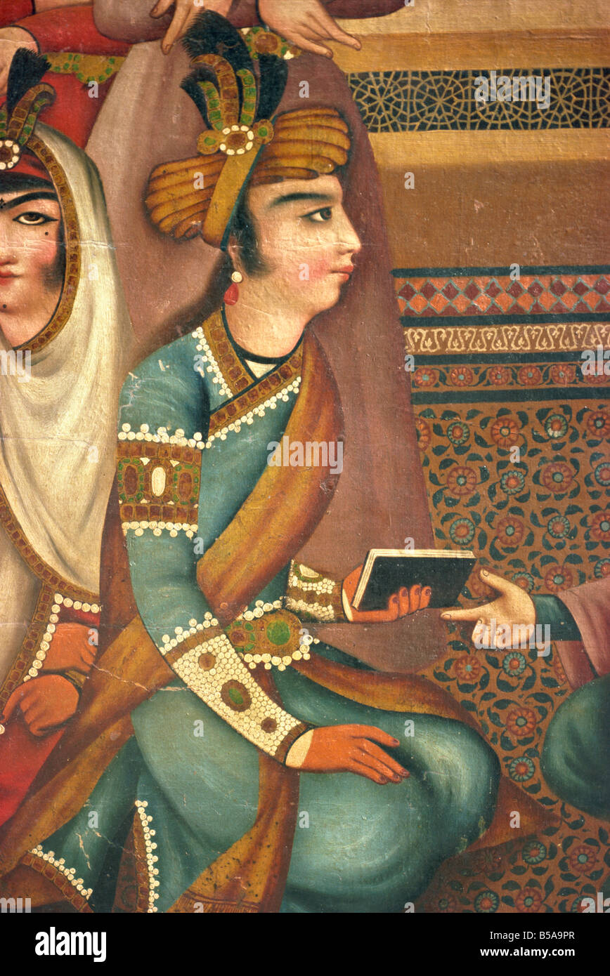 Qajar painting hi-res stock photography and images - Alamy