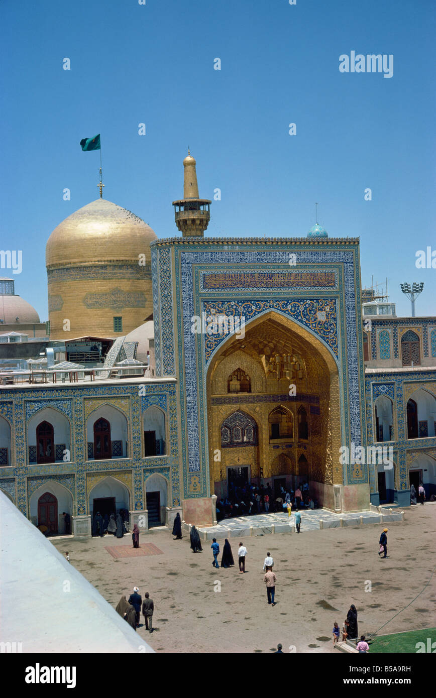 Shrine of Imam Reza Mashad Iran Middle East Stock Photo - Alamy
