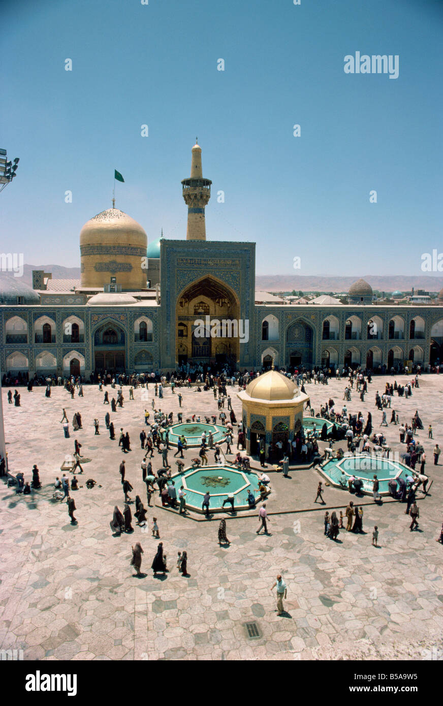 Shrine of Imam Reza Mashad Iran Middle East Stock Photo - Alamy