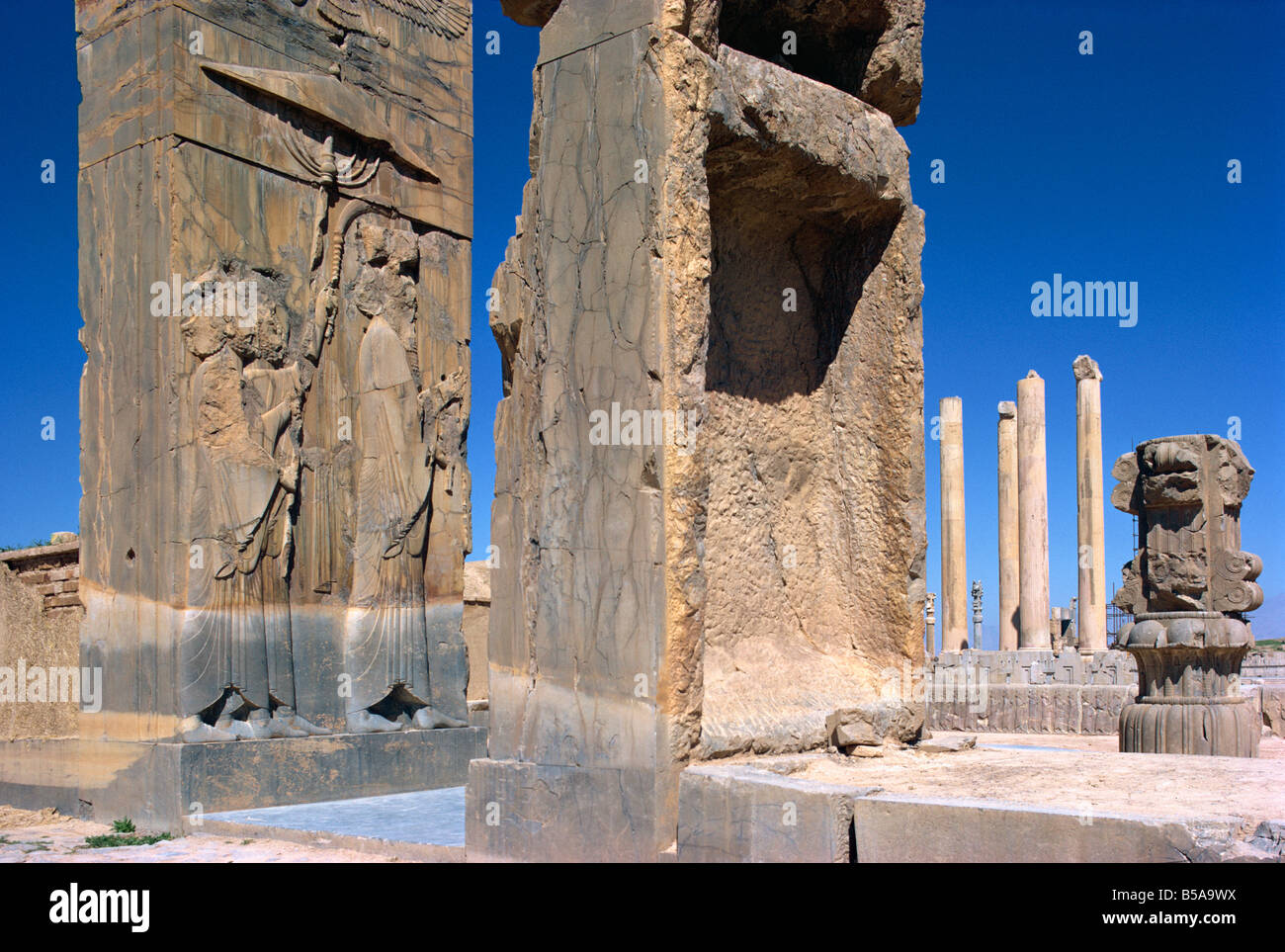Persepolis UNESCO World Heritage Site Iran Middle East Stock Photo - Alamy