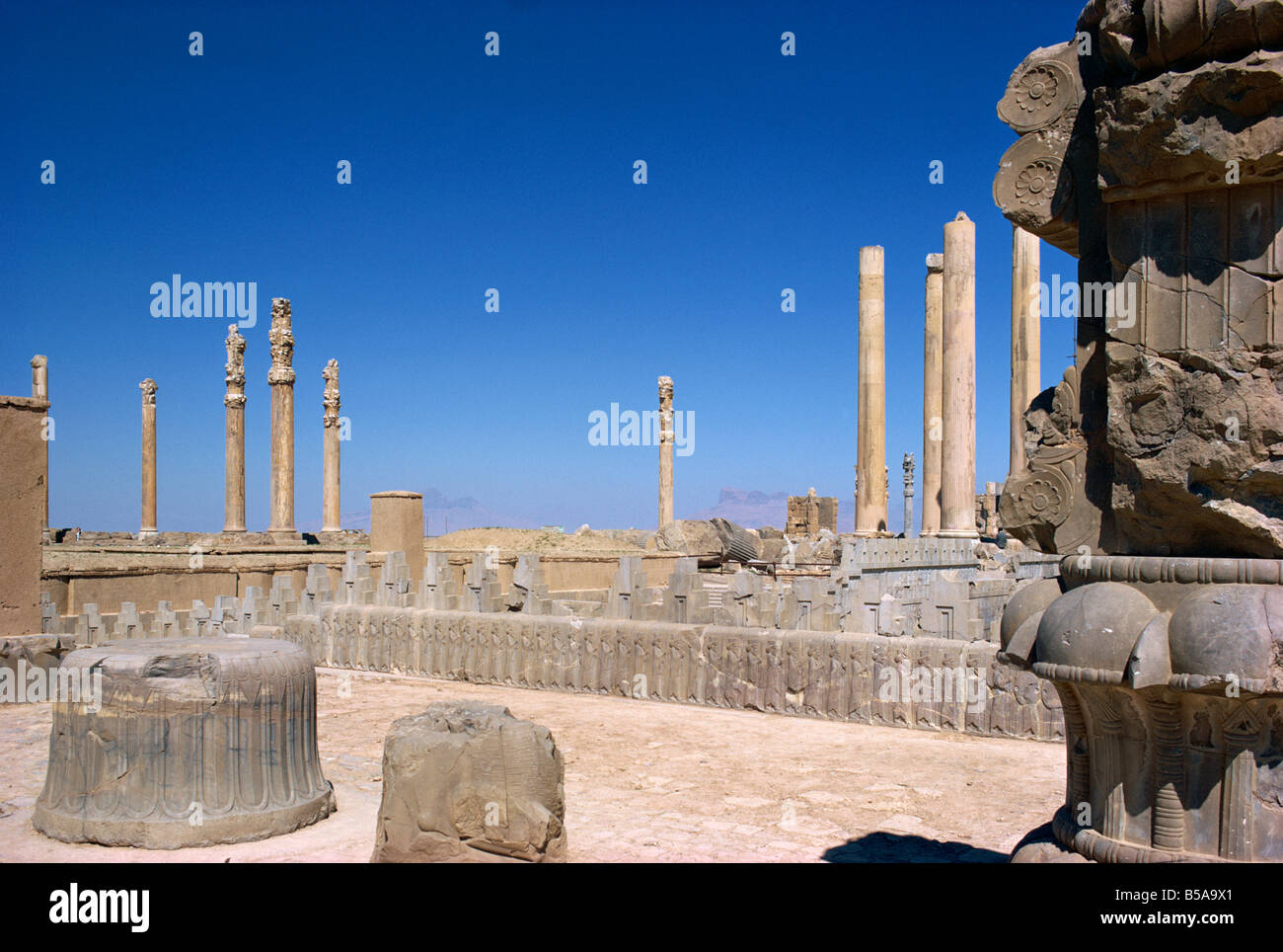 Persepolis UNESCO World Heritage Site Iran Middle East Stock Photo - Alamy