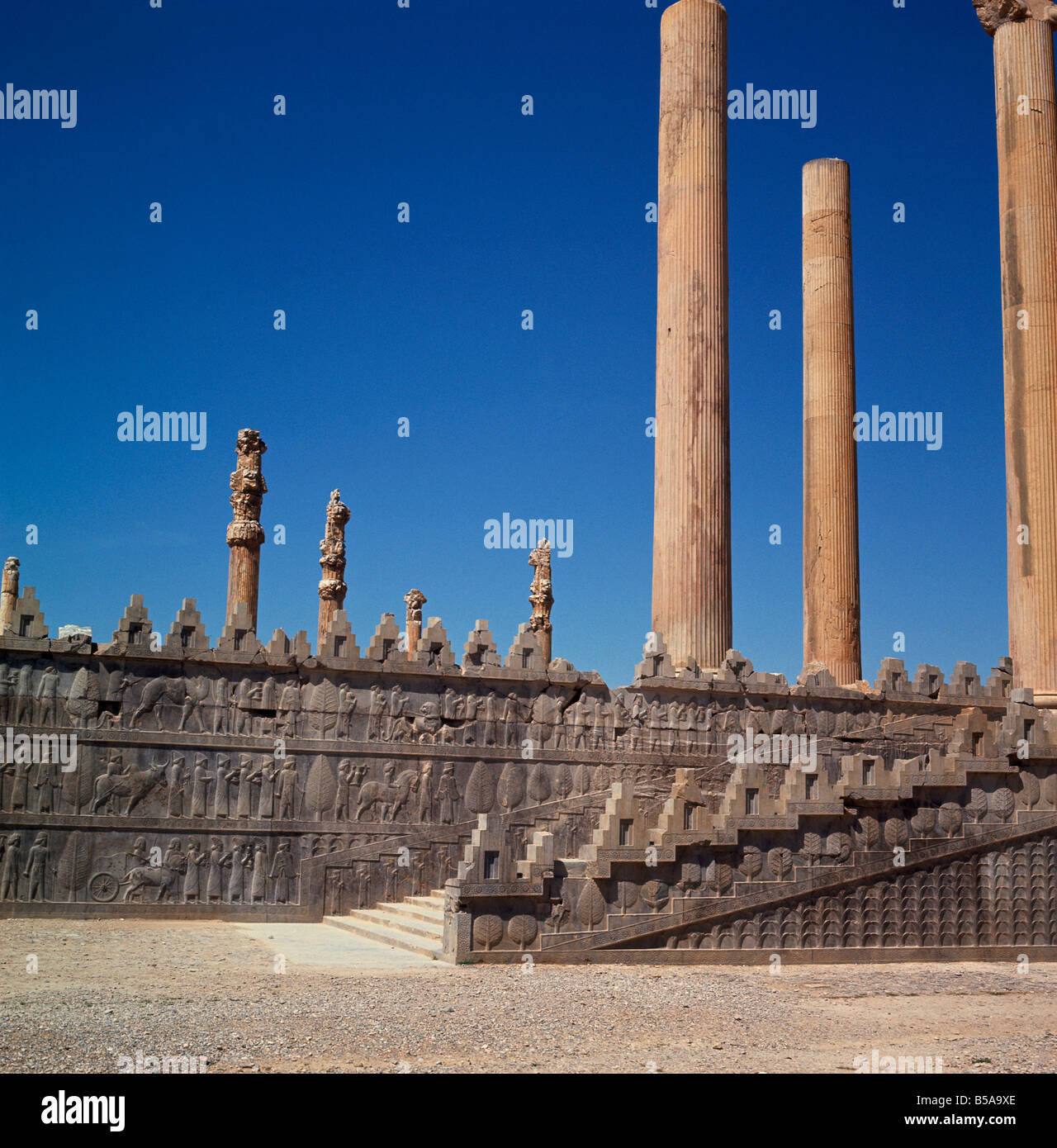Persepolis UNESCO World Heritage Site Iran Middle East Stock Photo - Alamy