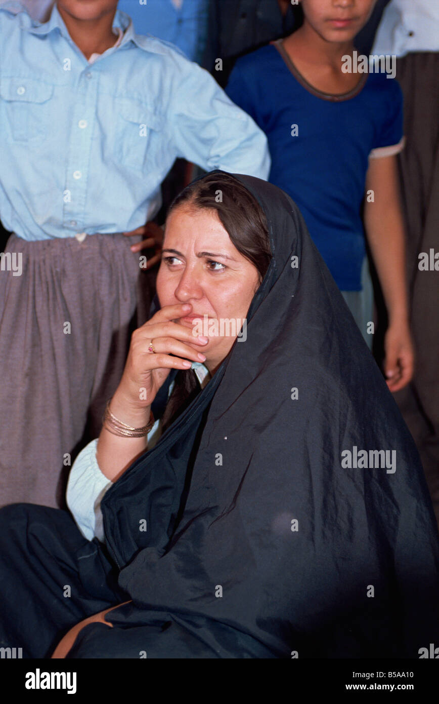 Kudish woman at the Souk Erbil Kurdistan Iraq Middle East G Thouvenin ...