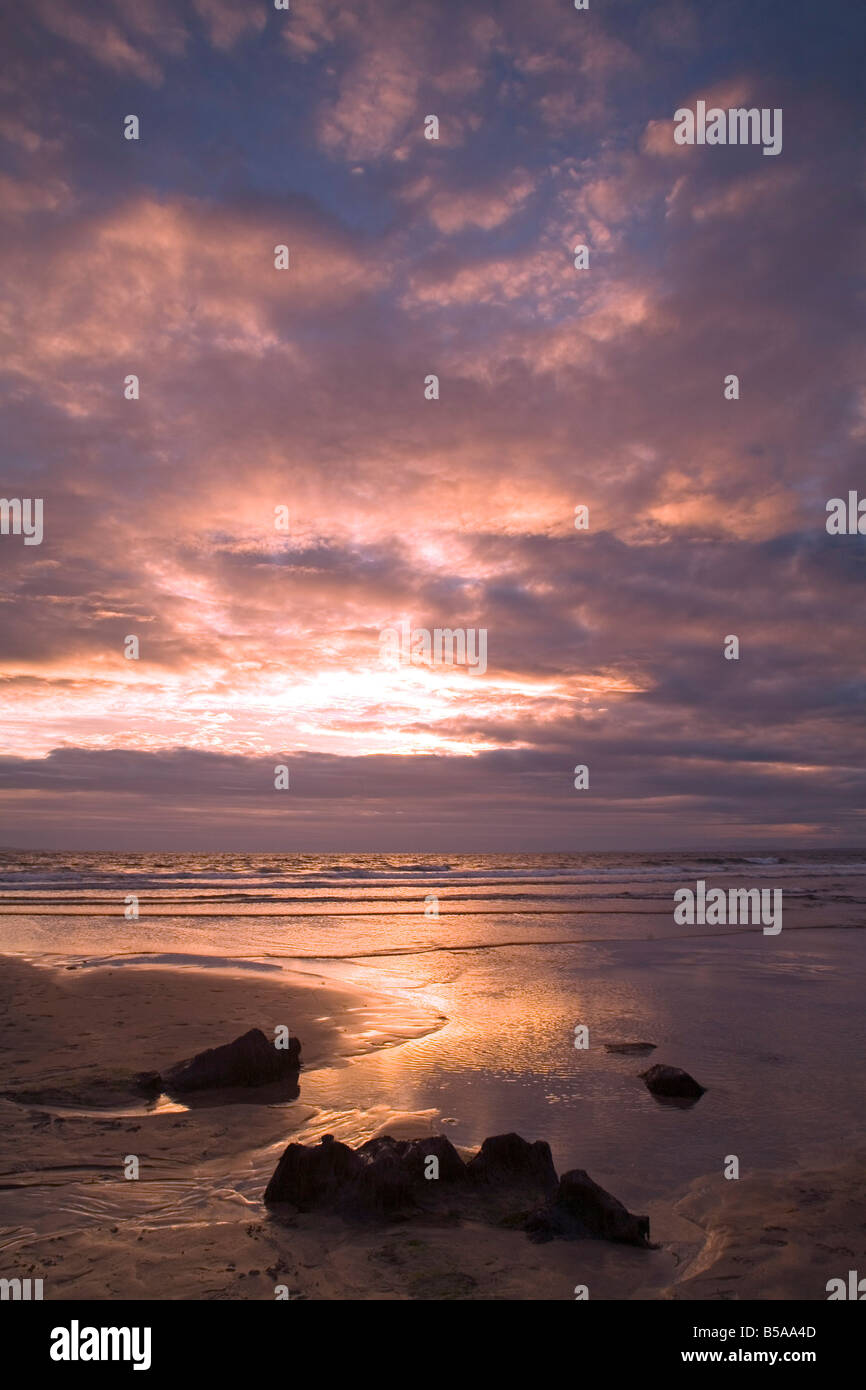Fanore Beach, County Clare, Munster, Republic of Ireland, Europe Stock ...