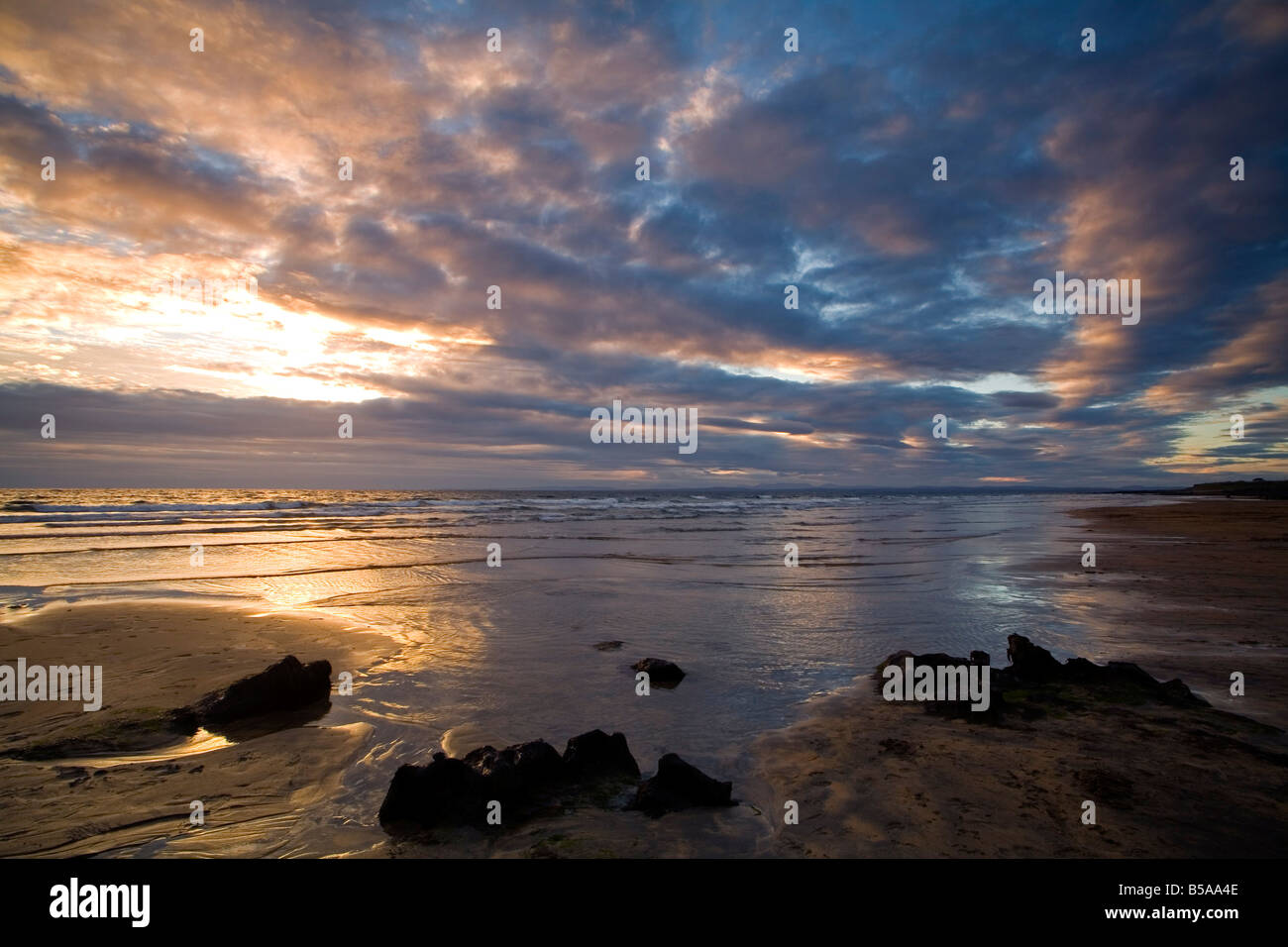 Fanore Beach, County Clare, Munster, Republic of Ireland, Europe Stock ...