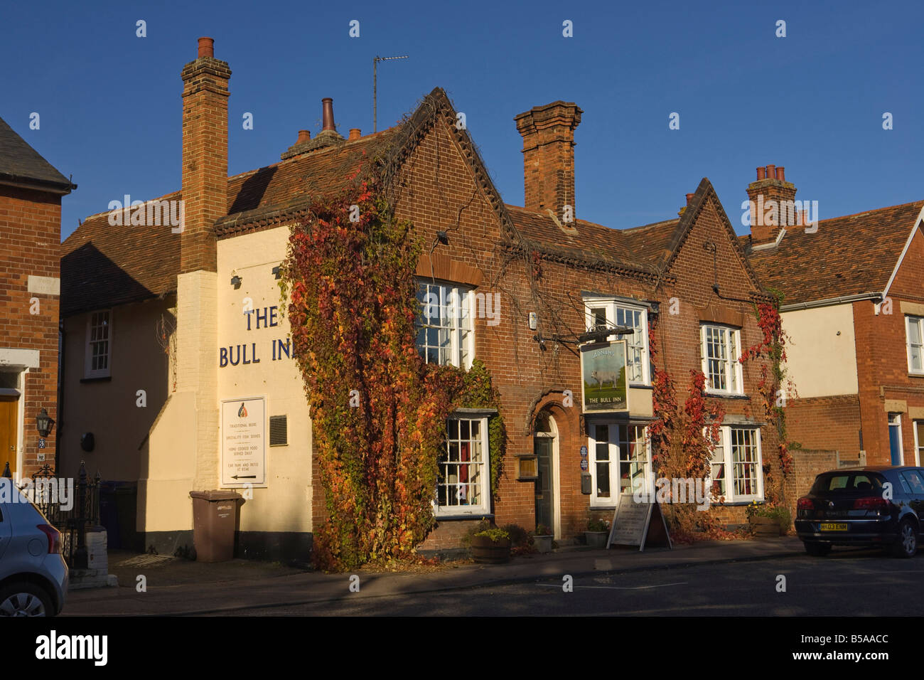 "The Bull Inn" at Cavendish village, Suffolk, UK Stock Photo - Alamy