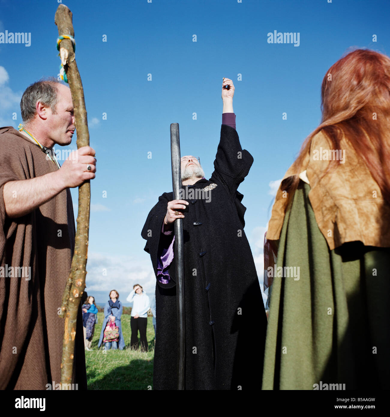Druid ceremony hi-res stock photography and images - Alamy