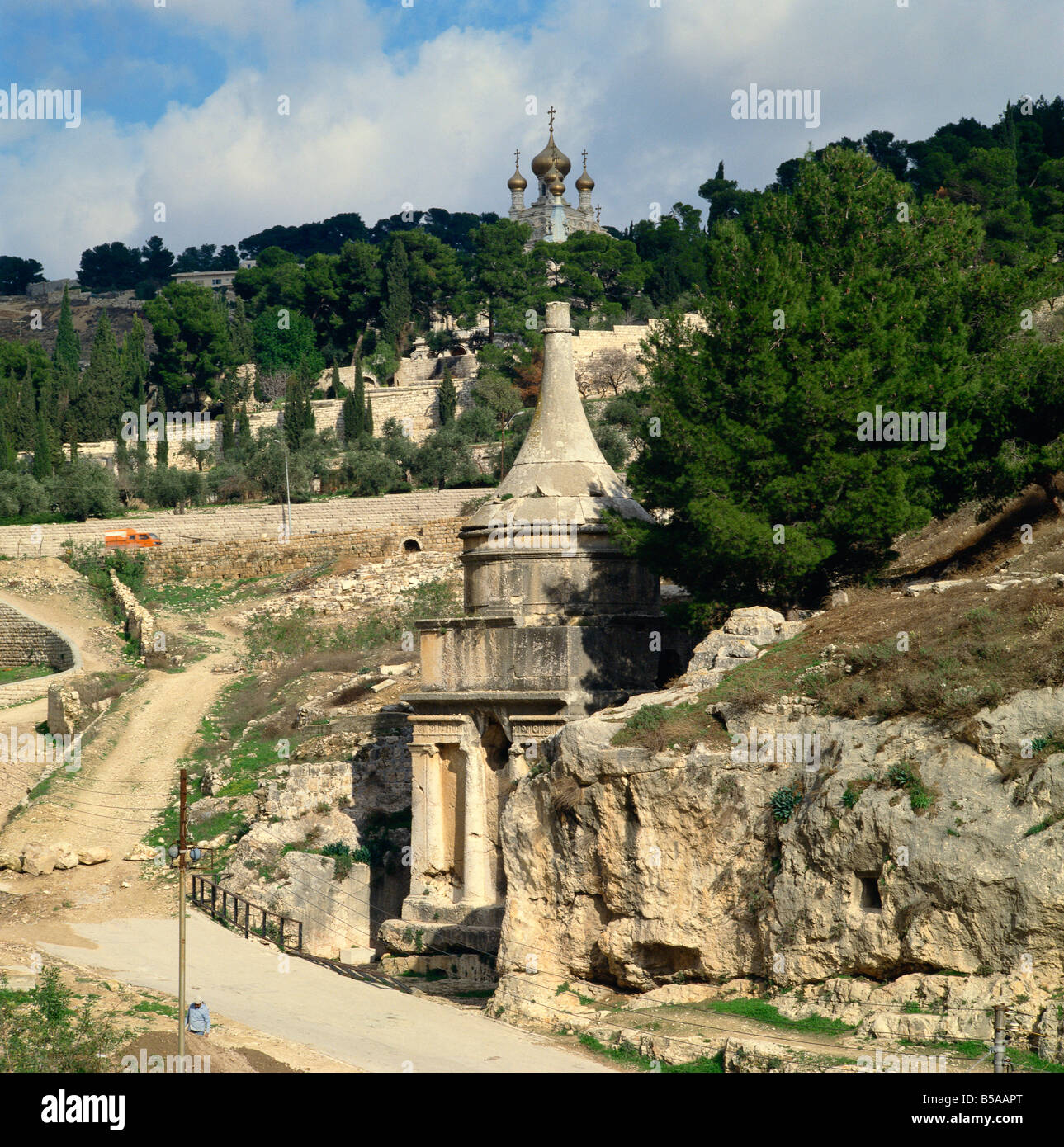 Temple Mount of Olives Jerusalem Israel Middle East Stock Photo - Alamy