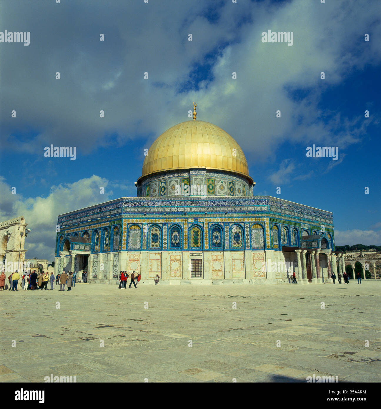 Dome of the Rock Jerusalem Israel Middle East Stock Photo - Alamy