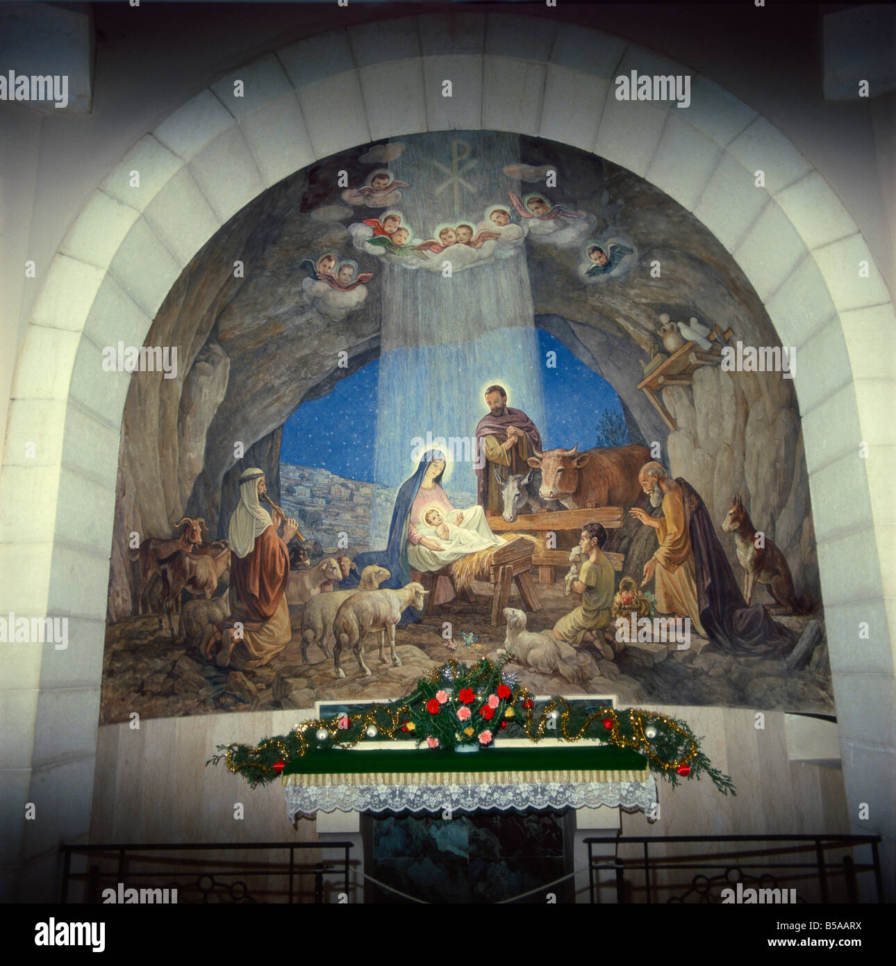Nativity interiors hi-res stock photography and images - Alamy