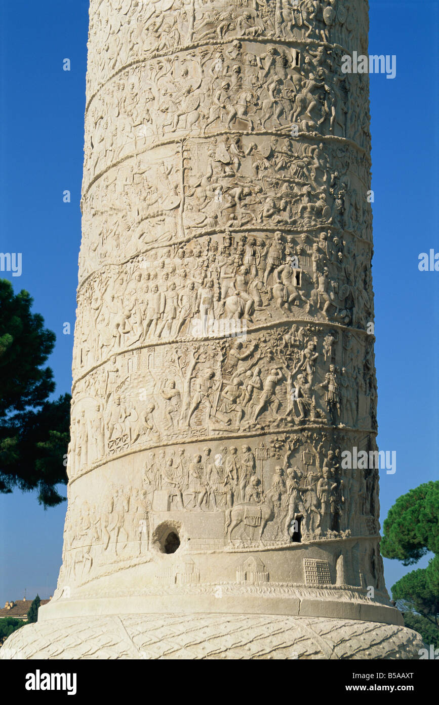 Trajan's column detail hi-res stock photography and images - Alamy
