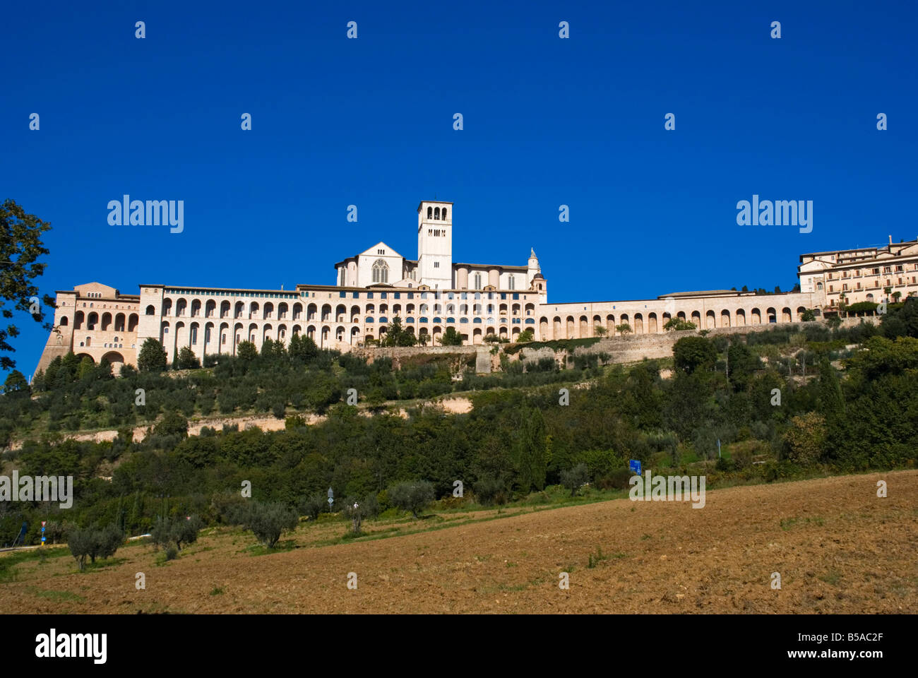 Basilica di San Francesco, Assisi, UNESCO World Heritage Site, Umbria ...