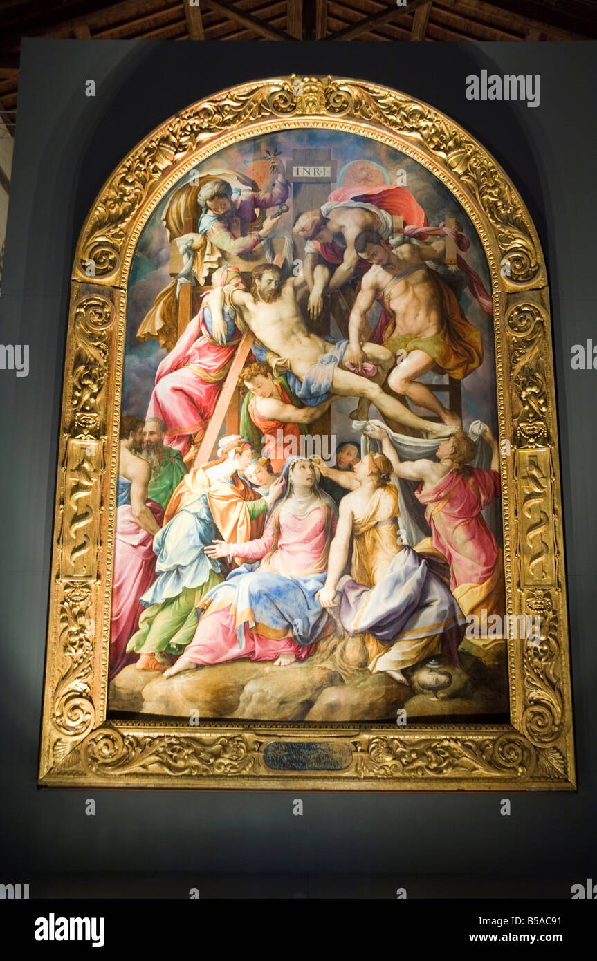 In the museum of Santa Croce church, Florence (Firenze), Tuscany, Italy ...