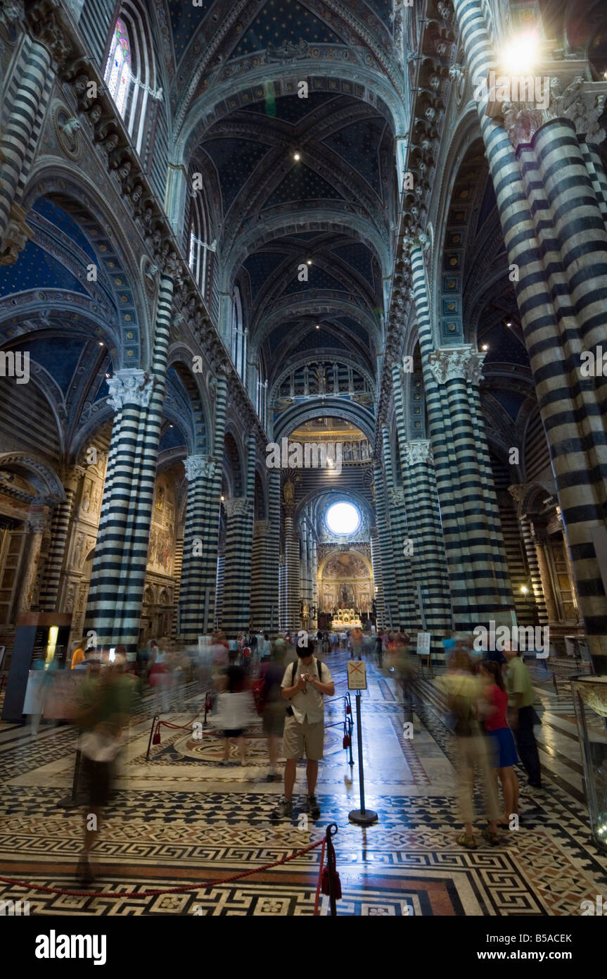 Siena cathedral interiors hi-res stock photography and images - Alamy