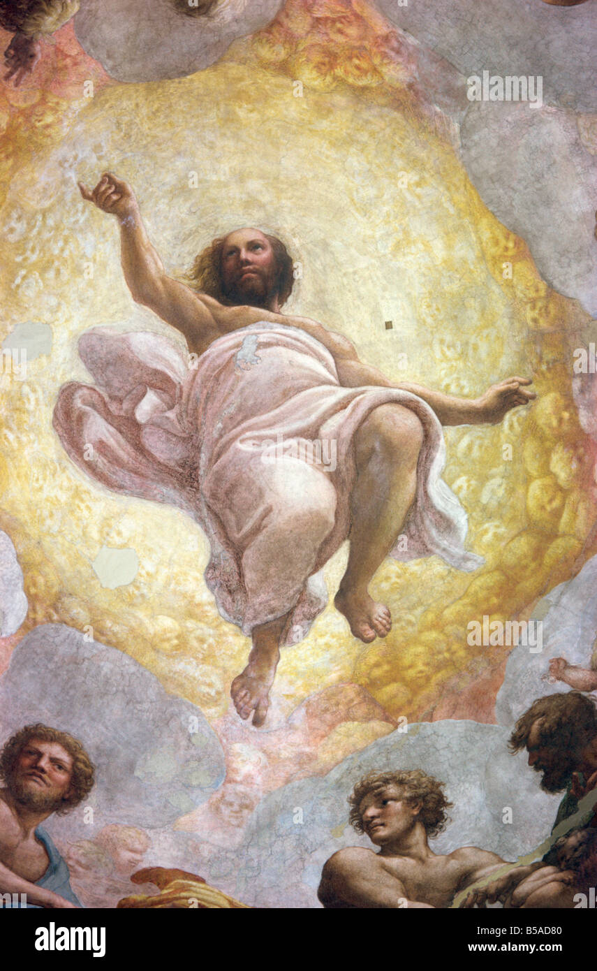 Painting in Parma in Emilia Romagna Italy W Rawlings Stock Photo - Alamy