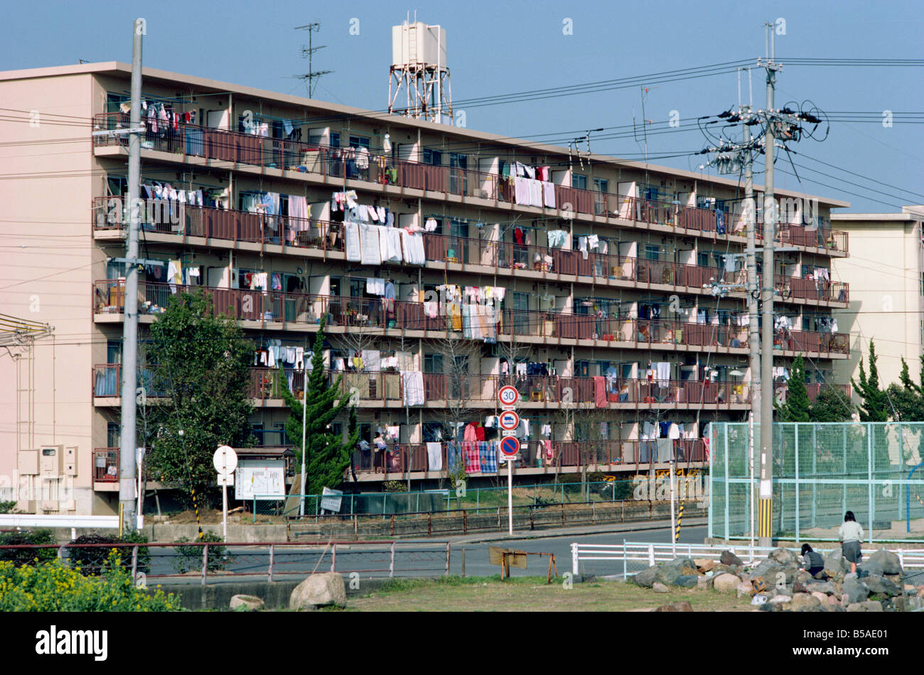 Block apartments japan hi-res stock photography and images - Alamy