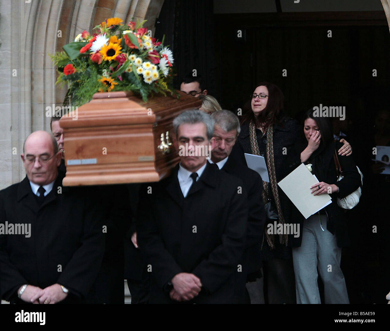 The coffin meredith kercher hi-res stock photography and images - Alamy