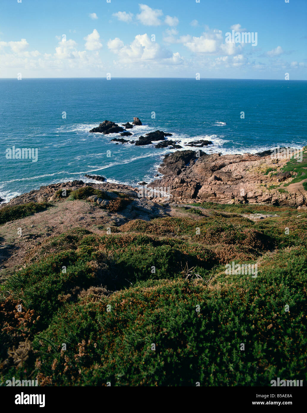 Near Corbiere Point Jersey Channel Islands United Kingdom Europe Stock Photo - Alamy