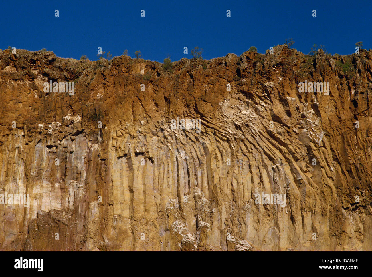 Cliff detail Hells Gate Kenya East Africa Africa Stock Photo - Alamy