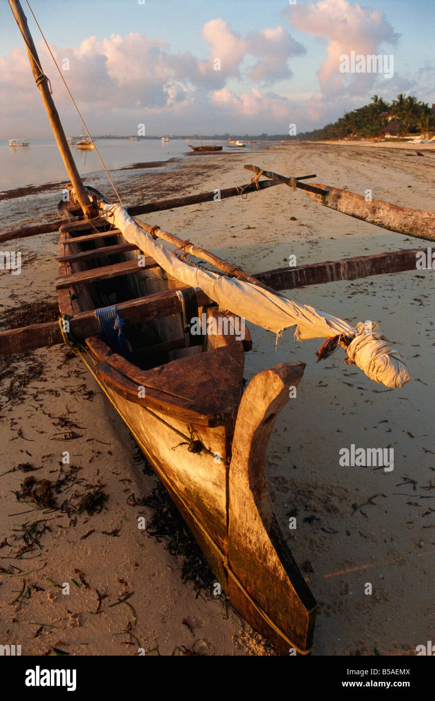 Bamburi Beach, north coast, Mombasa, Kenya, East Africa, Africa Stock ...