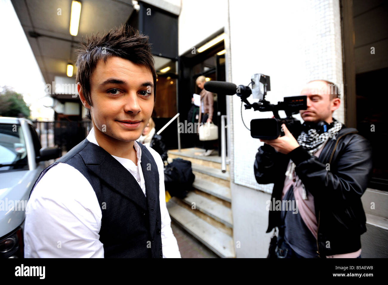 A day in the life of Leon Jackson who won a 1million recording contact ...