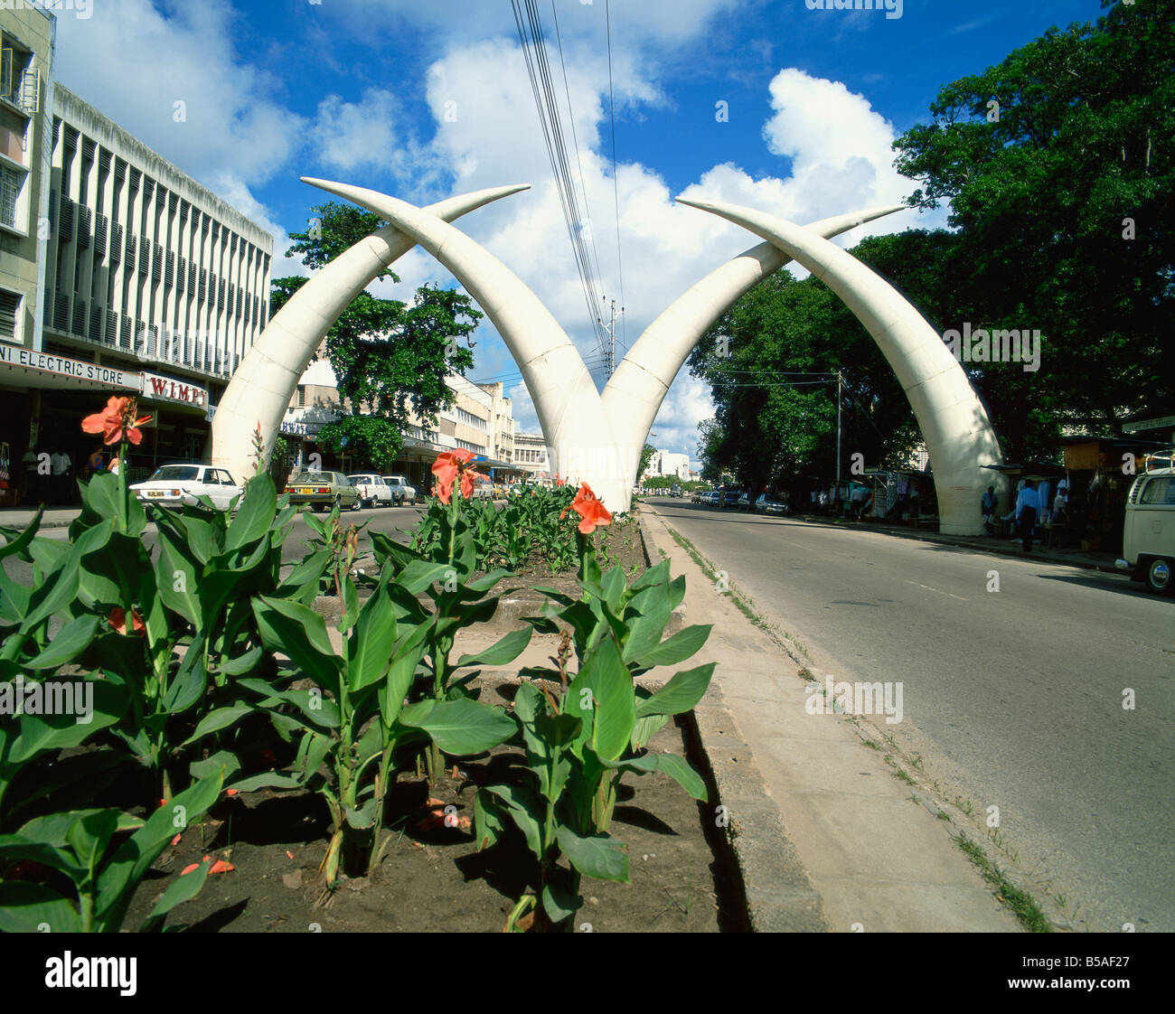 Tusks mombasa kenya hi-res stock photography and images - Alamy