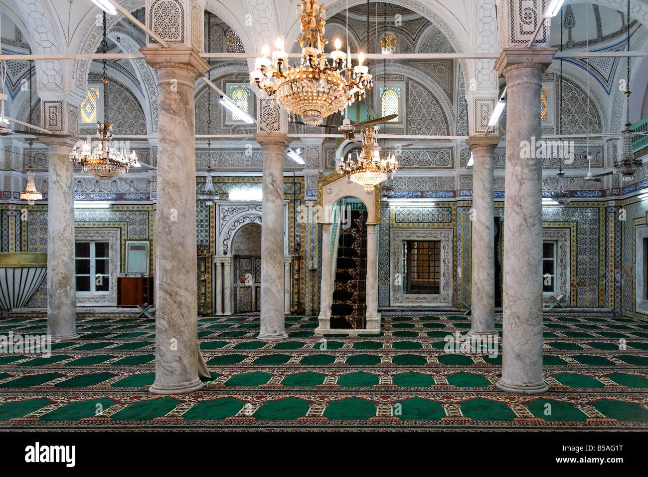 Gurgi Mosque, built in 1833 by Mustapha Gurgi, Tripoli, Libya, North ...