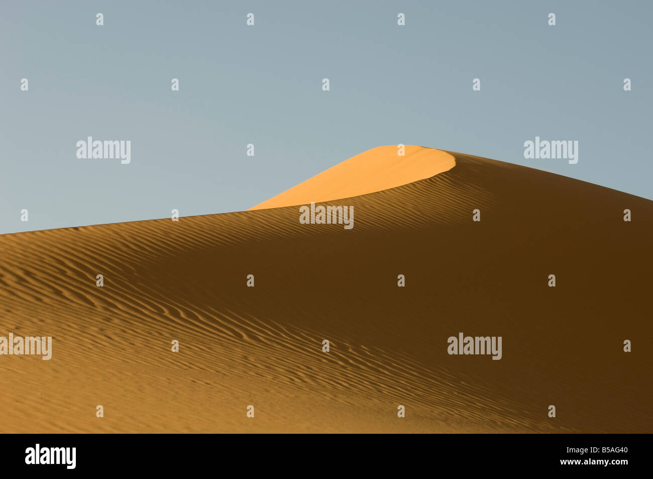 Erg Awbari, Sahara desert, Fezzan, Libya, North Africa, Africa Stock ...