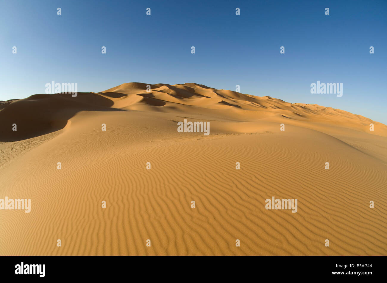 Erg Awbari, Sahara desert, Fezzan, Libya, North Africa, Africa Stock ...