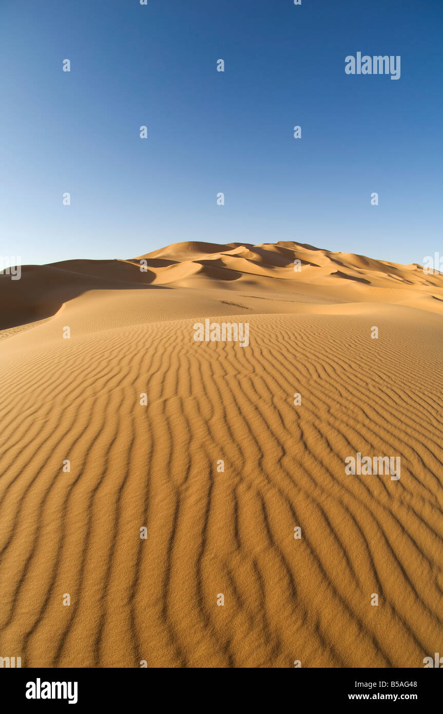 Erg Awbari, Sahara desert, Fezzan, Libya, North Africa, Africa Stock ...