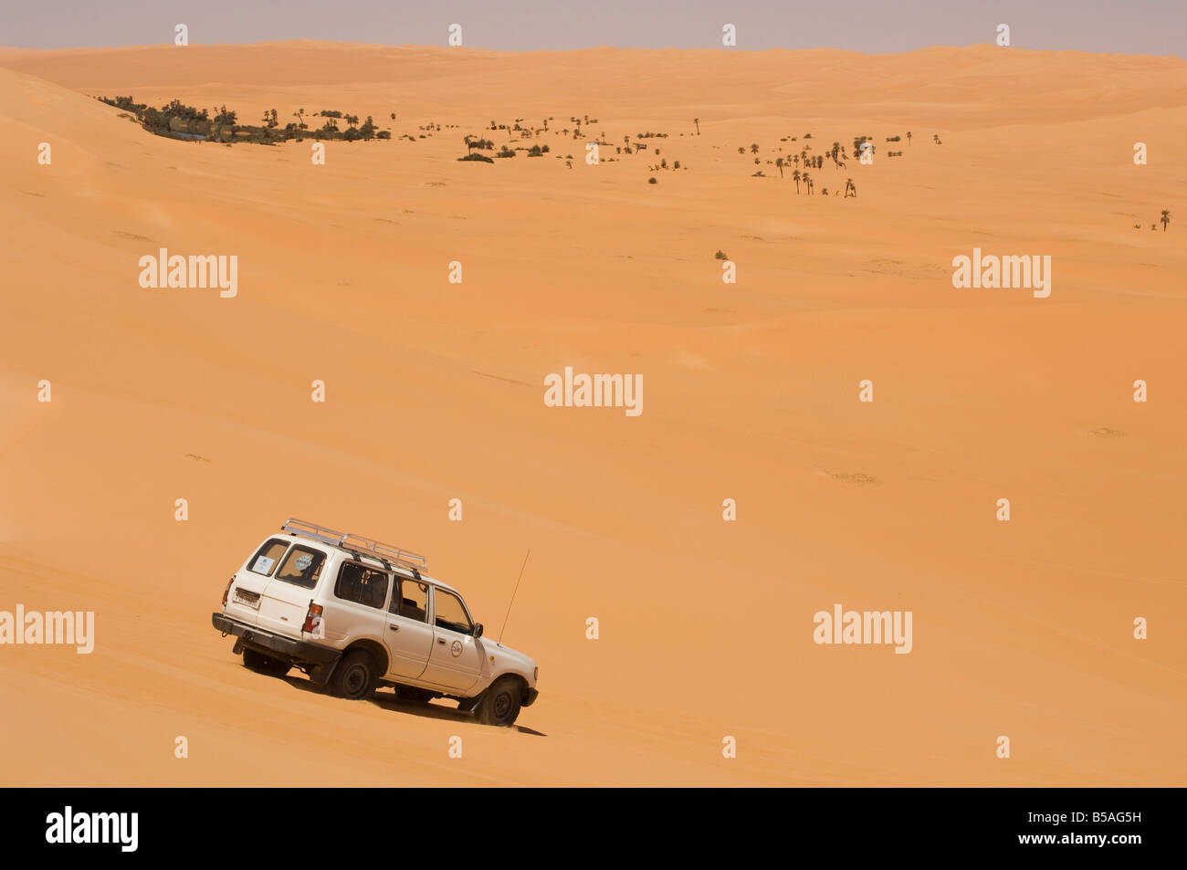 Erg Awbari, Sahara desert, Fezzan, Libya, North Africa, Africa Stock ...
